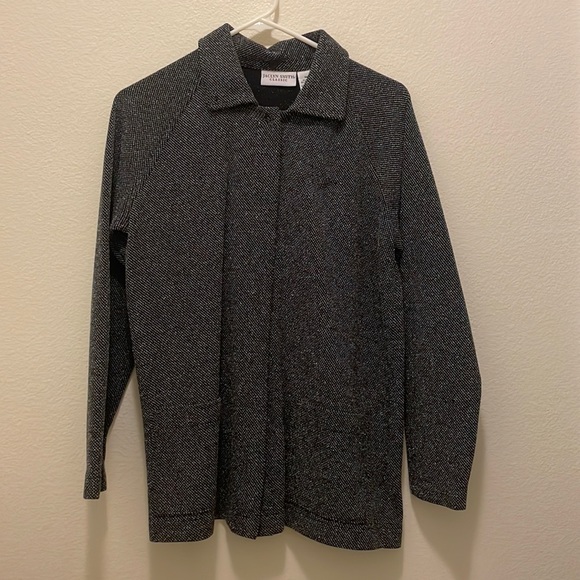 Jaclyn Smith | Jackets & Coats | Jaclyn Smith Classic Gray Cardigan ...